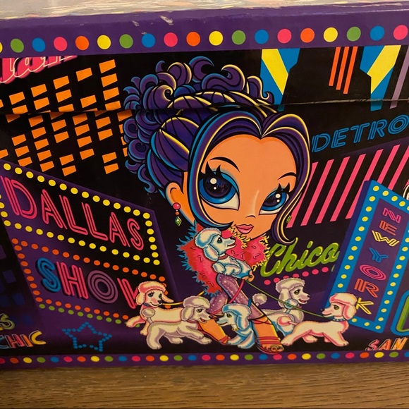 Lisa Frank | Office | Vintage Lisa Frank Glamour Girl Box W Stationary ...